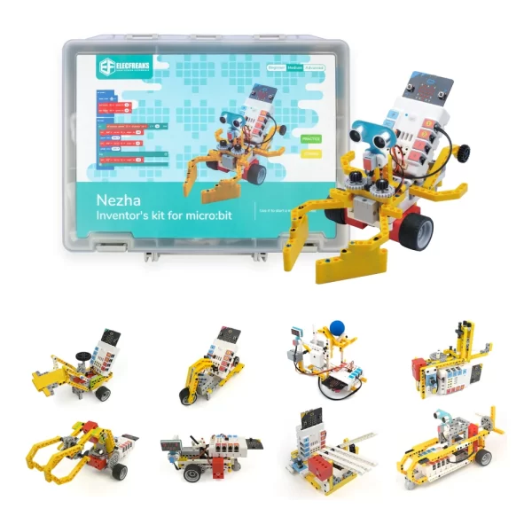 Kit de inventor ELECFREAKS micro:bit Nezha 48 en 1 - Tienda Tu Punto