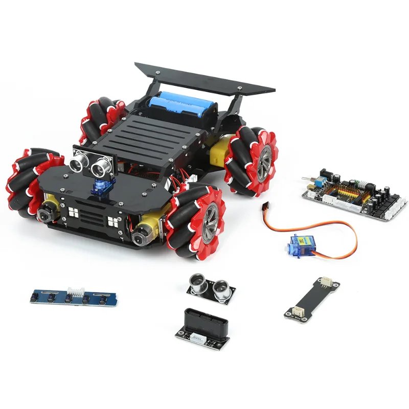 Carro Smart Robot 4wd Crab Overlord Maker Education - Tienda Tu Punto