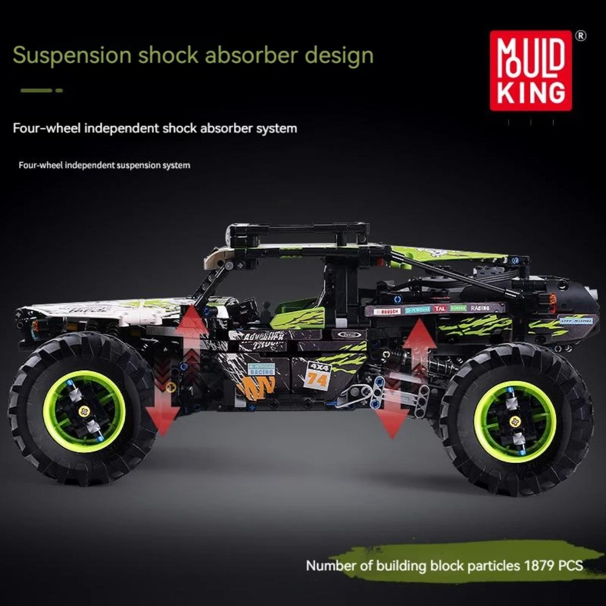 Buggy Control Remoto Mould King 18002 1890 Piezas - Tienda Tu Punto